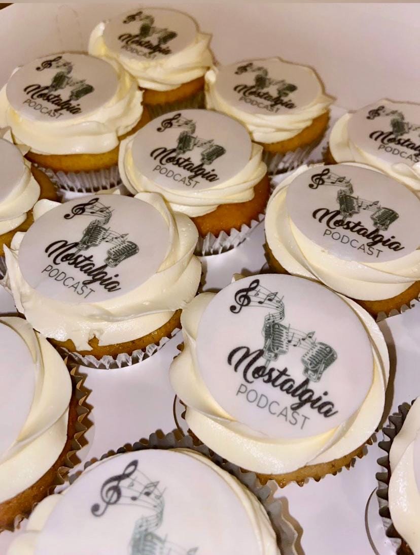 Custom Corporate Cupcake Logo Toppers | Edible Cupcake |Cake Toppers ...